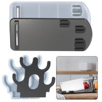 China DIY Crystal Resin Storage Rack Mold For Kitchen Knives And Spoons Silicone Mold In Stock for sale