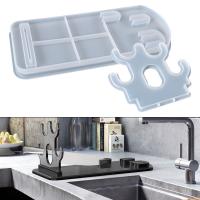 China DIY Crystal Resin Storage Rack Mold For Kitchen Knives And Spoons Silicone Mold In Stock for sale
