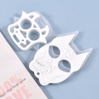 China DIY Crystal Dropper Mold Creative Dog Face Cow Face Fist Buckle Silicone Mold Manufacturer Spot Wholesale for sale