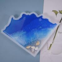 China DIY Crystal Epoxy Mold, Irregular Tableware, Cup Mat, Splicing Jewelry, Decorative Mirror, Silicone Mold for sale