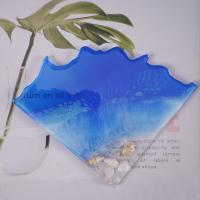 China DIY Crystal Epoxy Mold, Irregular Tableware, Cup Mat, Splicing Jewelry, Decorative Mirror, Silicone Mold for sale