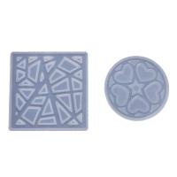 China DIY Crystal Epoxy Mold, Printing Mold, Heart-shaped Irregular Imitation Paper Cutting, Window Decoration, Silicone Mold for sale