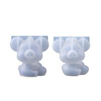 China Animal DIY Three-dimensional Cartoon Aroma Candle Mold, Small Mouse Cute Doll Plaster Silicone Mold for sale
