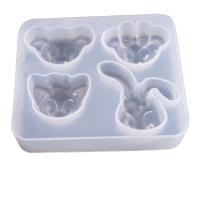 China Epoxy Mold, DIY Full-plate Bear Mold, Multi-size Rabbit Mold, Decorative Piece for sale