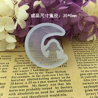 China Crystal Epoxy Pendant Silicone Mold, DIY Handmade Jewelry, Resin Five-pointed Star, Large Round Hanging Decoration, Pendant Model for sale
