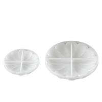 China Petal Flower Tray Silicone Mold DIY Aromatherapy Plaster Storage Tray Decorative Item Accessory Epoxy Mold for sale