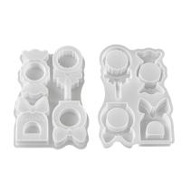 China Hollow-out Bowknot Candy Gift Tag Silicone Mold DIY Aroma Diffuser Pendant Epoxy Mold for sale
