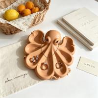 China Ins Ocean Wind Octopus Octopus Octopus Grid Jewelry Storage Tray DIY Aromatherapy Gypsum Pendant Mold for sale