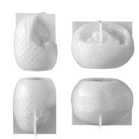 China DIY Dinosaur Egg Candle Mold Dinosaur Baby Shell Breaking Tyrannosaurus Candle Gypsum Silicone Mold for sale