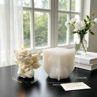 China Cross border Prayer Angel Portrait Silicone Mold DIY Flower Fairy Angel Aromatherapy Candle Gypsum Mold for sale