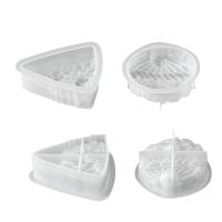 China Circular Triangle Santa Silicone Mold DIY Cream Wind Aromatherapy Candle Gypsum Decoration Mold for sale