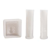 China Cross Border Santa Claus Snowman Photo Frame Silicone Mold DIY Aromatherapy Gypsum Ornament Candle Mold for sale