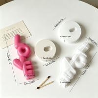 China Ins Style LOVE English Letter Candle Silicone Mold Valentine's Day Resin Gypsum Decorative Ornament Mold for sale