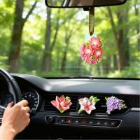 China Ins Style Multiple Flower Clusters, Fragrant Flowers, Car Decorations, Decorative Ornaments, Drip Glue Gypsum Silicone Molds for sale