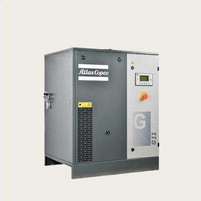 China Atlas Copco G11 FF 11kW Oil Injected Screw Air Compressor Integrated Dryer for sale