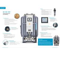 China BD 300 Atlas Copco Desiccant Air Dryer Lubricated Stainless Steel Valves Galvanized Piping for sale