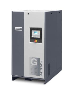 China Atlas Copco GA37VSD+FF 50 HP Screw Air Compressor 37kW IPM With Integrated Dryer Filter for sale