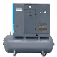 China Atlas Copco G22FF Stationary Air Compressor 380V AC Power 13 Bar 1.53-13.58 M3/min Lubricated Screw Type Motor Core for sale