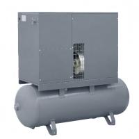 China Atlas Copco G22FF Stationary Air Compressor 380V AC Power 13 Bar 1.53-13.58 M3/min Lubricated Screw Type Motor Core for sale