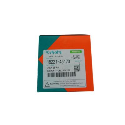 China Atlas Copco 1522143170 100% Original Fuel Filter for Kubota D722 D905 D1105 Engine Atlas Copco XAS37 XAS47 Compressor Genuine Parts for sale