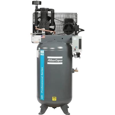 China 8090303325 Atlas Copco AR-T39 7.5HP 230V 1Ph 80Gal Vertical 2 Stage Piston Compressor for sale