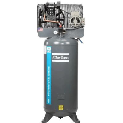 China 8090303382 Atlas Copco AR-P49 5HP 230V 1Ph 60Gal Vertical Two Stage Piston Compressor for sale
