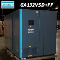 China Original Atlas Copco GA 132 VSD+ FF Rotary Screw Air Compressor 132kW 180HP iPM Variable Speed Drive Integrated Dryer Full Feature for sale