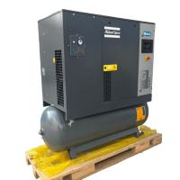 China G22FF Rotary Screw 30 Hp Air Compressor 22kW 8.5 Bar Stationary With Integrated Dryer for sale