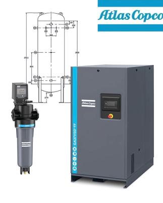 China GA37VSD+FF Rotary Screw Air Compressor 37kW 50HP IPM Variable Speed Drive for sale