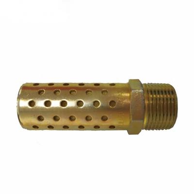 China 1621008200 100% Original Muffler Silencer Atlas Copco Rotary Screw Air Compressor Genuine Spare Parts for sale