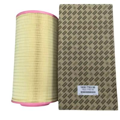 China 1623778300 1630778399 Atlas Copco Spare Parts Air Filter For Industrial Screw Air Compressor for sale