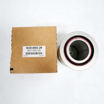 China Original 1630000329 Air Filter Atlas Copco Spare Parts For Industrial Screw Air Compressor for sale