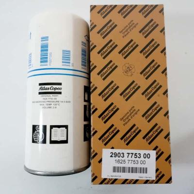 China 1625775300 2903775300 Atlas Copco Parts Oil Filter For Atlas Copco Industrial Air Compressor for sale