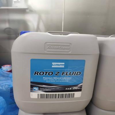 China 2908850101 Roto Z Fluid 20L Original Mineral Lubricant For Oil Free Screw Air Compressor for sale