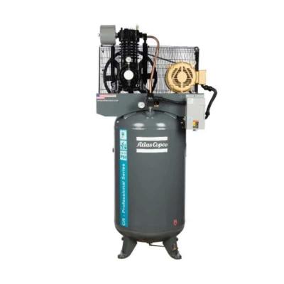 China 2020041518 Atlas Copco CR7.5-CRS1 7.5HP 460V 3Ph 80Gal Vertical Two Stage Piston Compressor for sale