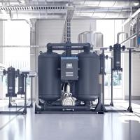 China BD1100+ Desiccant Air Dryers 1100 L/S Blower Regeneration Stainless Steel Valves for sale
