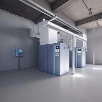 China BD1100+ Desiccant Air Dryers 1100 L/S Blower Regeneration Stainless Steel Valves for sale