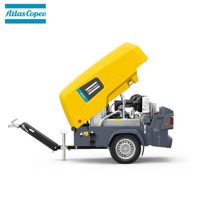 China Atlas Copco XAS 88 Diesel Air Compressor Portable For Construction Road Maintenance for sale