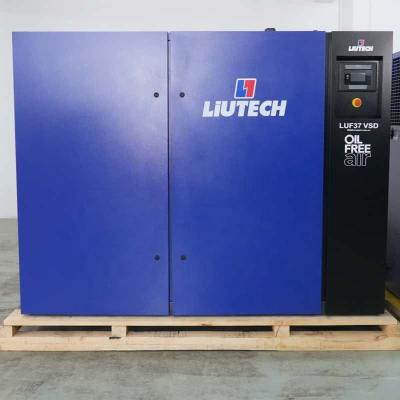 China Atlas Copco Liutech LUF37 VSD 37kW 50HP ISO 8573-1 Class 0 Oil Free Rotary Tooth Air Compressor for sale