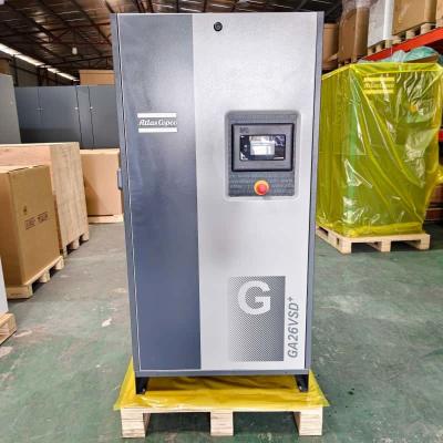 China Atlas Copco Air Compressor Original GA26 VSD Plus 26kW Oil Injected Rotary Screw Air Compressor 13Bar for sale