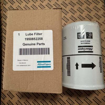 China Atlas Copco Oil Filter 1950852258 Genuine Screw Compressor Oil Filter Element for sale