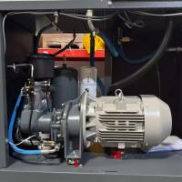 China Atlas Copco GA15FF Rotary Screw Air Compressor 15 kW 20 HP with Integrated Dryer 99 CFM for sale