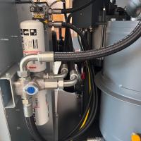 China Atlas Copco GA90VSD+FF 90 kW 125 HP Oil Injected Rotary Screw Compressor with Integrated Full Feature Dryer and Variable Speed Drive for Energy Efficiency for sale