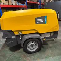 China Atlas Copco XAS88 KD 33 kW Portable Diesel Air Compressor with Kohler Engine for Continuous Duty for sale