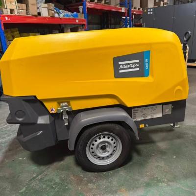 China Atlas Copco XAS88 KD 33 kW Portable Diesel Air Compressor with Kohler Engine for Continuous Duty for sale