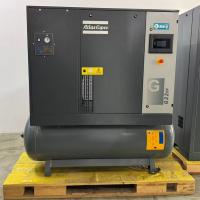 China Atlas Copco G22 FF 22 kW 30 HP Oil Injected Rotary Screw Air Compressor with Integrated Full Feature Dryer for Continuous Duty for sale