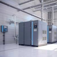 China Atlas Copco ZR160VSD+ Water Cooled Oil Free Screw Compressor Class 0 Certified for sale