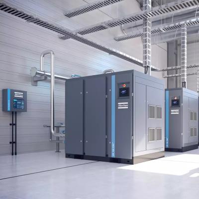 China Atlas Copco ZR160VSD+ Water Cooled Oil Free Screw Compressor Class 0 Certified for sale