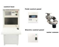 China Smart Hydraulic Water Cannon Fire Protection Monitor 55m Jet Radius for sale