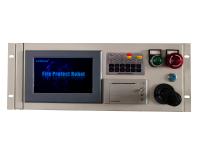 China Intelligent 24 Hours Fire Water Cannon System Fire Fighting Monitor With Flame Detector for sale